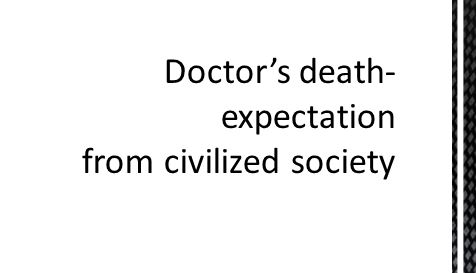 Doctor’s death: saved uncountable lives- still not counted – Evolution ...